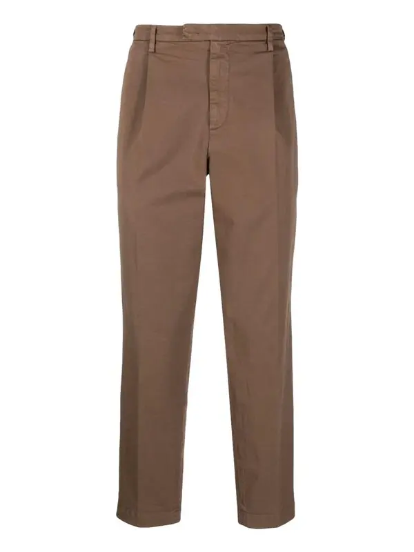 Barena Venezia Mid-rise Straight-leg Trousers - Brown