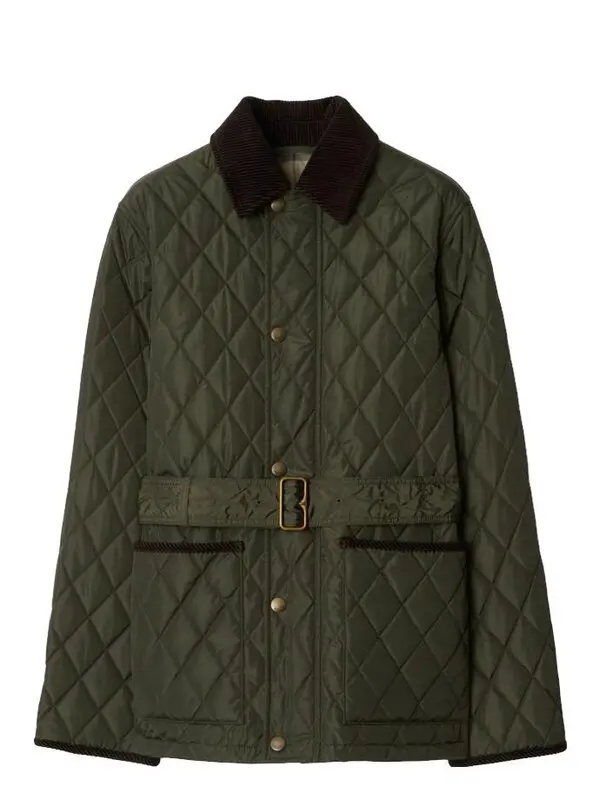Burberry Quilted Nylon Jacket - Shale