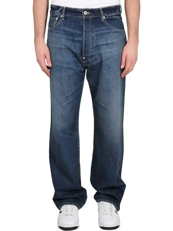 Kenzo Relaxed Fit Jeans - Blue
