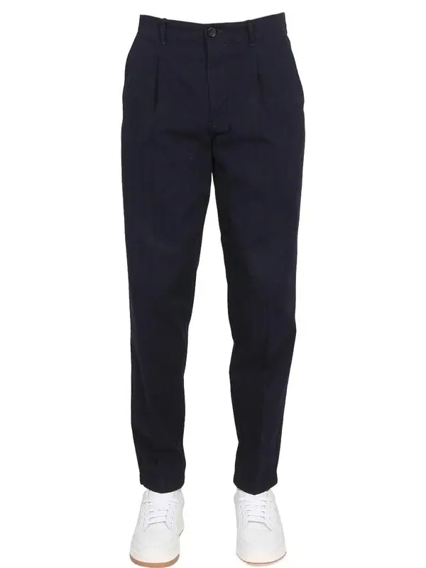Paul Smith Twill Pants - Blue