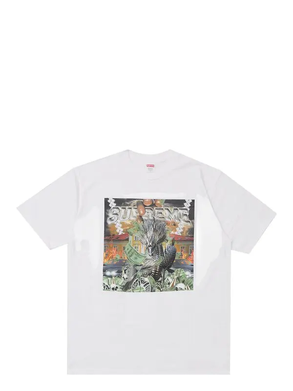 Supreme Dragon Tee - White