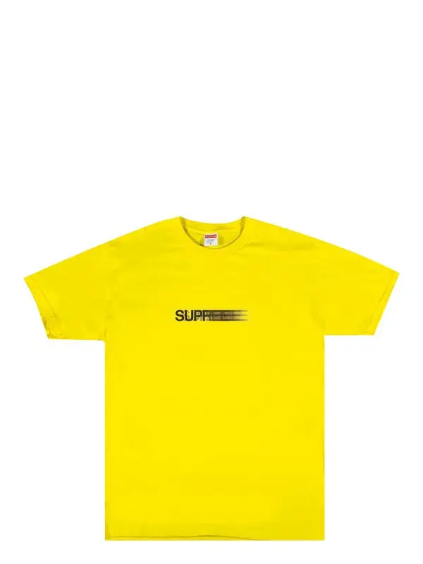 Supreme Motion Logo Tee - Yellow
