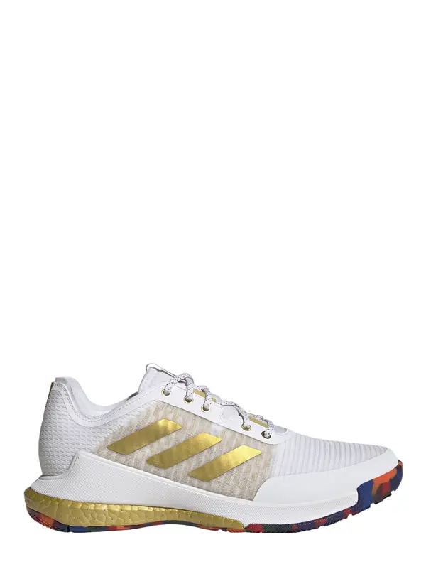 Adidas Crazyflight Metallic Sneakers - White