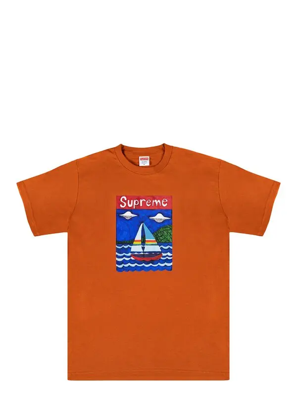 Supreme Sailboat Tee 'rust - Copper