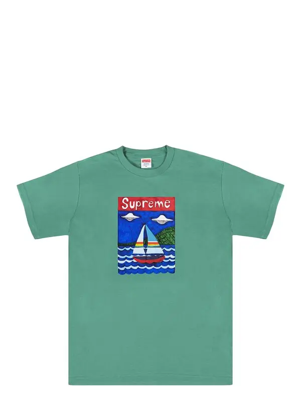 Supreme Sailboat Tee 'dusty - Teal