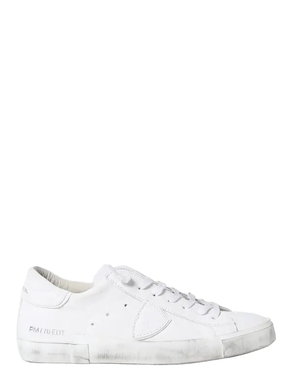 Philippe Model Lace-up Sneakers - Milk