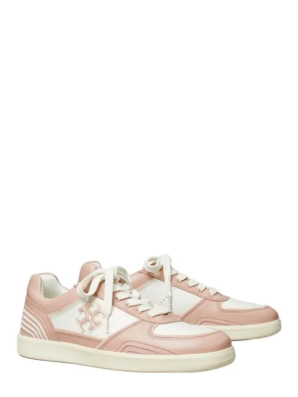 Tory Burch Clover Court Sneaker - Purity/shell Pink