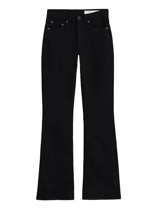 Rag & Bone Peyton Mid-rise Bootcut - Black