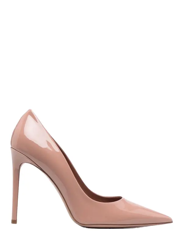 Paris Texas 105mm Pointed-toe Leather Pumps - Pink