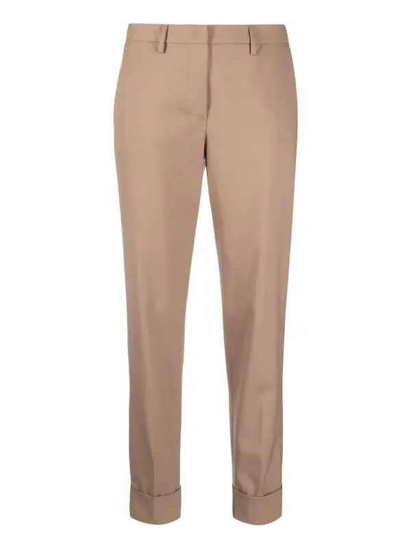 Fabiana Filippi Montefalco Cropped Trousers - Brown