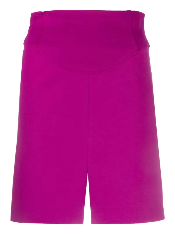 Pinko Panelled High-waisted Skirt - Purple