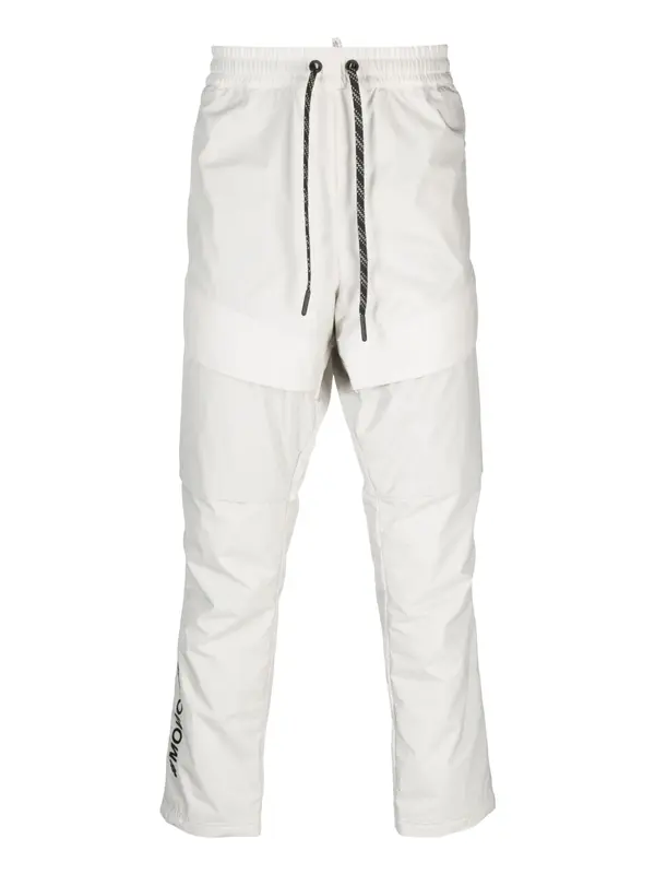 Moncler Ripstop Straight-leg Trousers - Neutrals