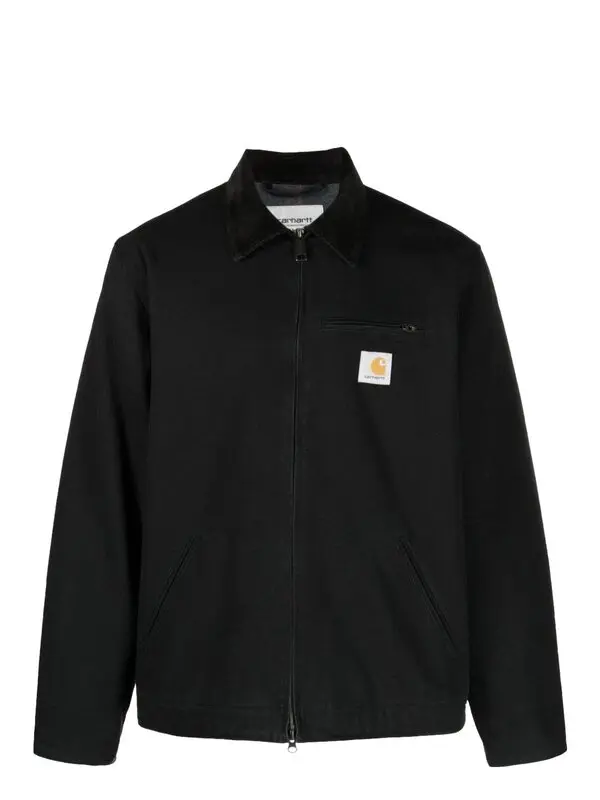 Carhartt Work In Progress Corduroy-collar Shirt Jacket - Black