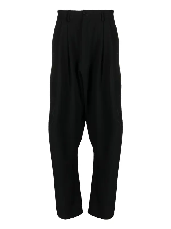 Henrik Vibskov Drop-crotch Tapered Trousers - Black