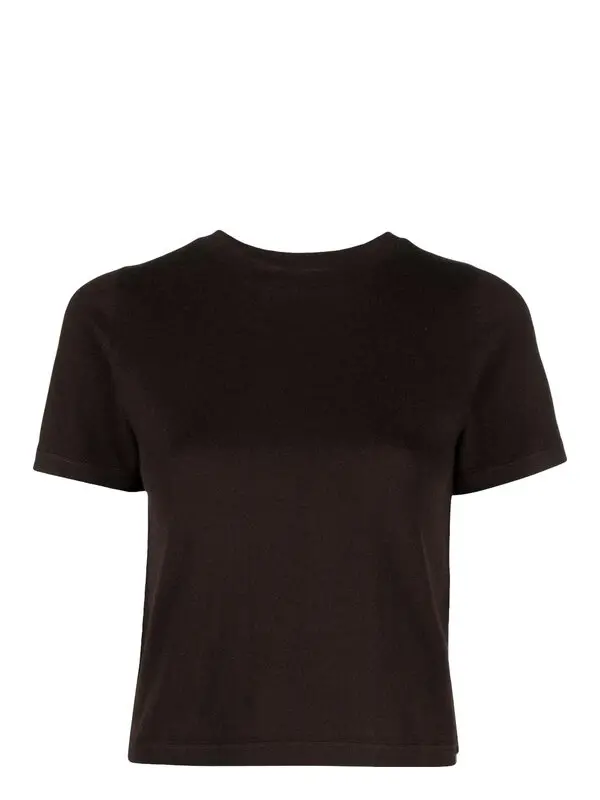 EXTREME CASHMERE X Cotton-cashmere Blend T-shirt - Brown