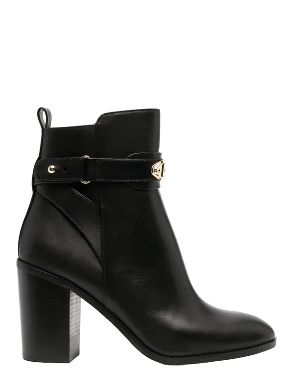 Michael Kors Darcy 90mm Leather Ankle Boots - Black