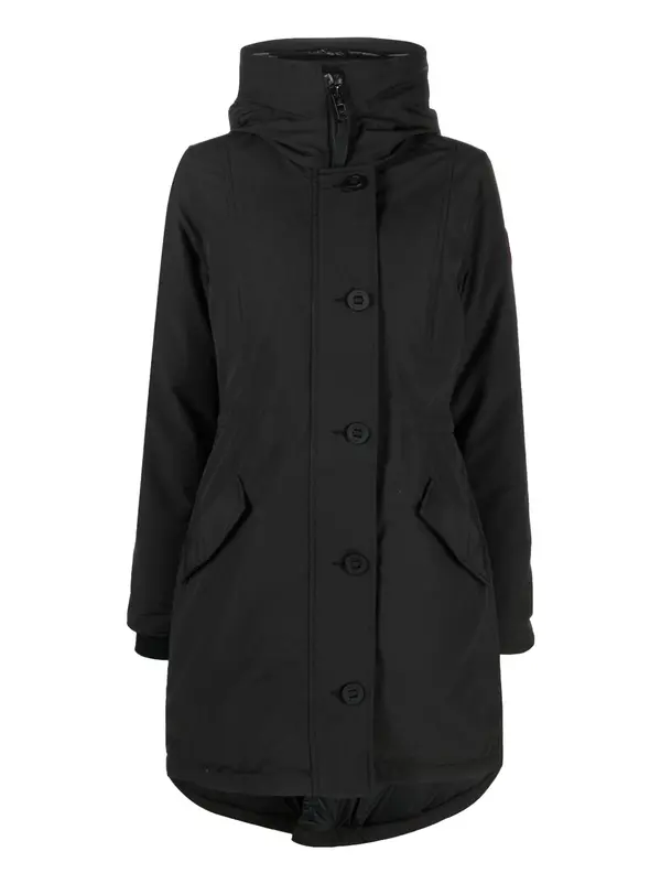 Canada Goose Rossclair Padded Hooded Parka - Black