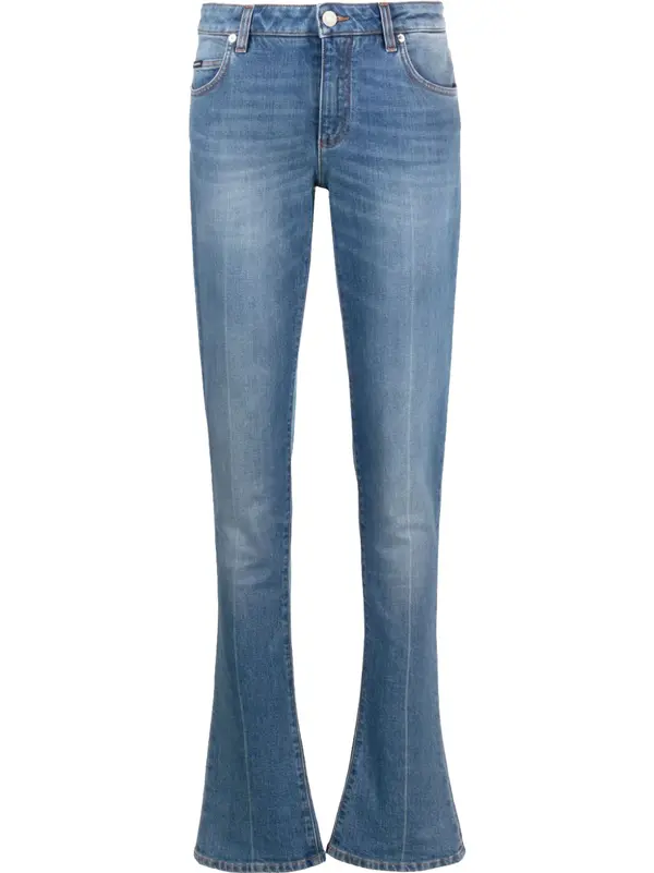 Dolce & Gabbana Mid-rise Flared Jeans - Blue