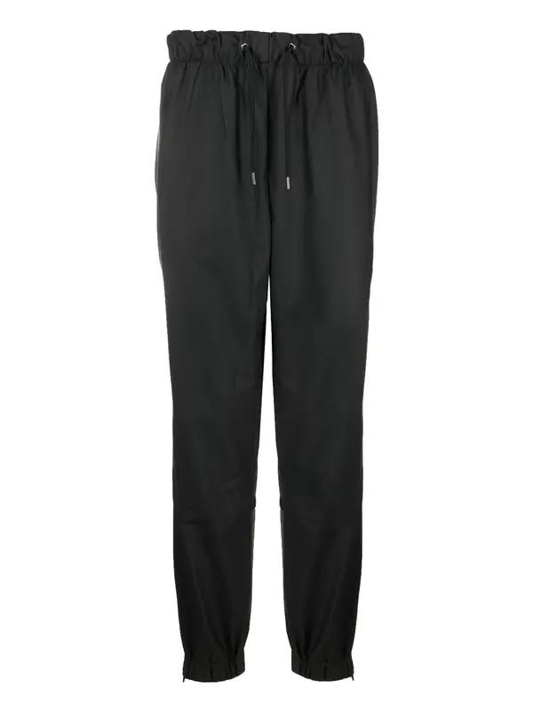 Rains Drawstring Elasticated Trousers - Black