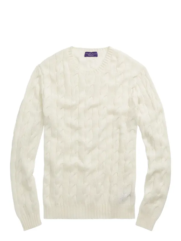 Ralph Lauren Cable-knit Cashmere Jumper - Neutrals