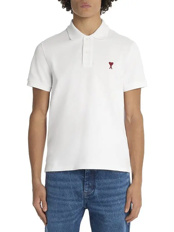 Ami De Coeur Polo Shirt - White