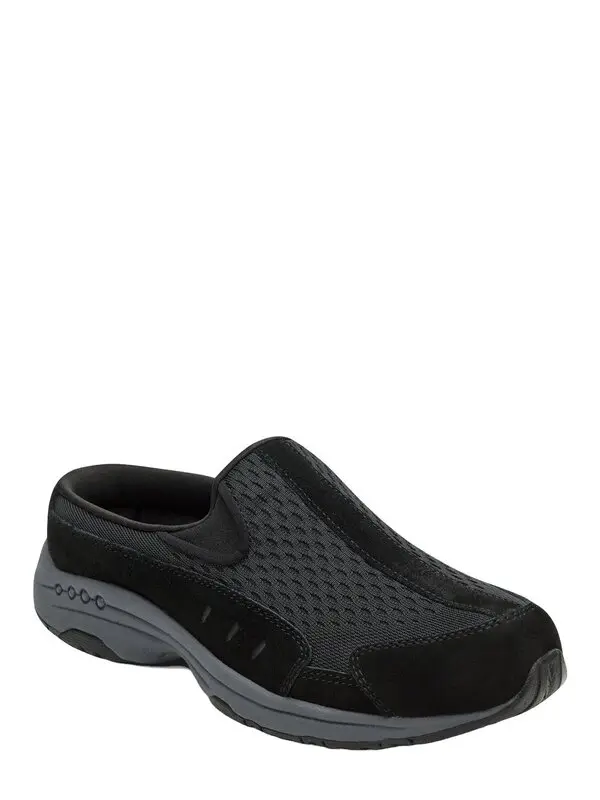 Easy Spirit Traveltime Clog Sneaker - Black