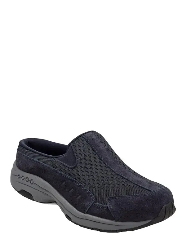 Easy Spirit Traveltime Clog Sneaker - Dark Blue