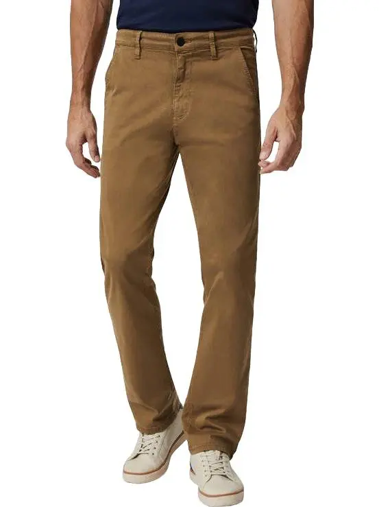 34 Heritage Charisma Relaxed Straight Leg Twill Pants - Tobacco Twill
