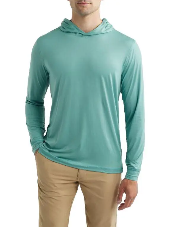 Johnnie-o Talon Prep-formance Long Sleeve Hooded T-shirt - Sublime
