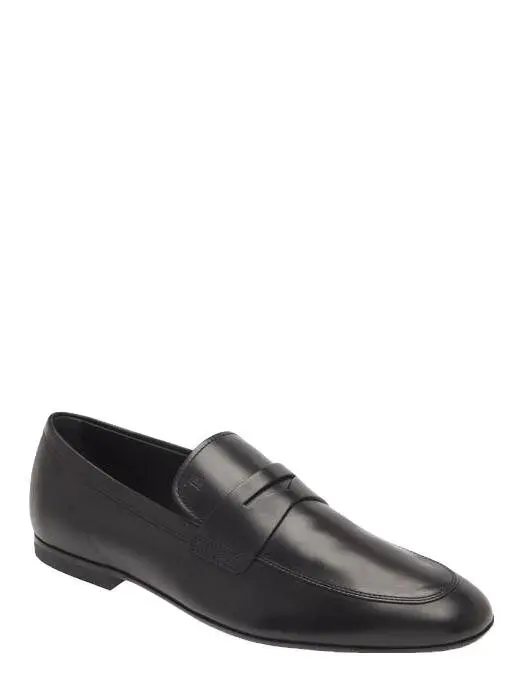 TOD'S Apron Toe Loafer - Nero