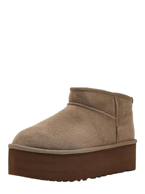 UGG Classic Ultra Mini Platform Boots - Bronze