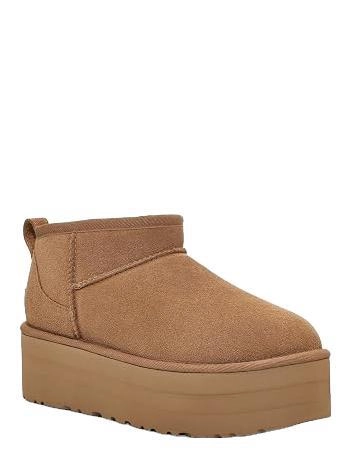 UGG Classic Ultra Mini Platform Boots - Chestnut
