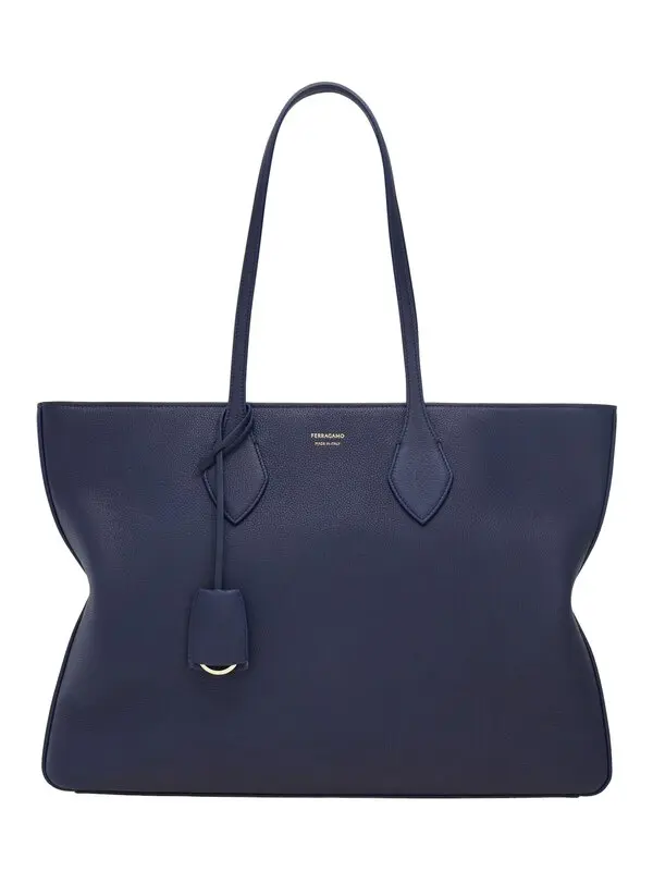 FERRAGAMO Star-shaped Tote Bag - Blue
