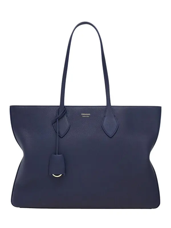 FERRAGAMO Star-shaped Tote Bag - Blue