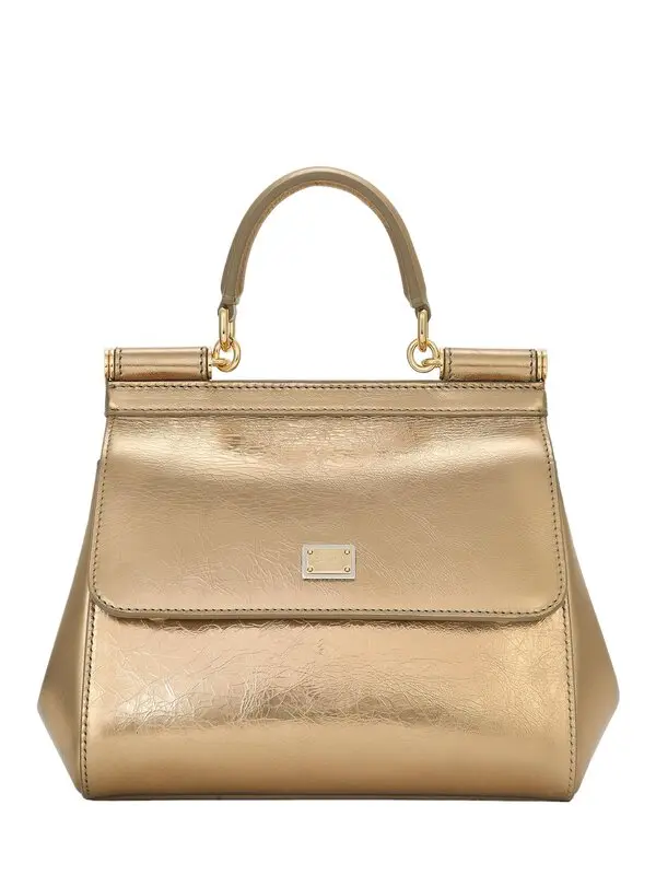 Dolce & Gabbana Sicily Handbag - Gold