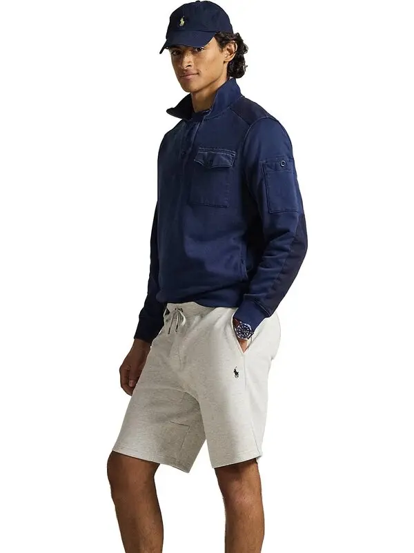 Ralph Lauren 9-inch Double-knit Short - Light Sport Heather