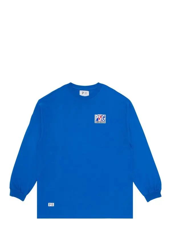 PARIS SAINT-GERMAIN X Over The Pitch Classic Emblem Patch Tee - Blue