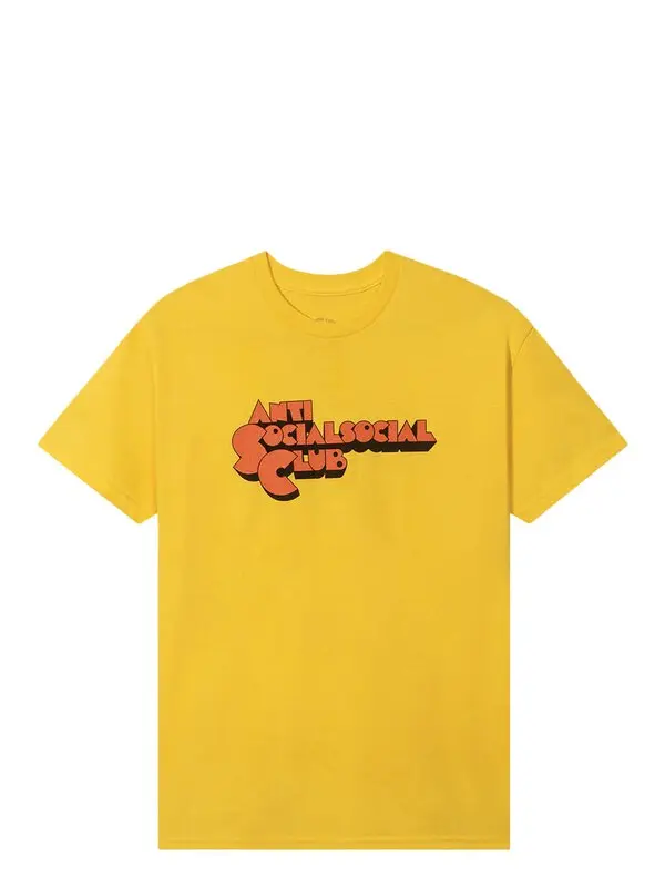ANTI SOCIAL SOCIAL CLUB Clamps Tee 'daisy - Yellow
