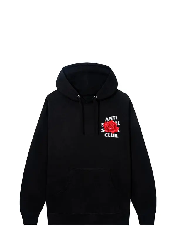 ANTI SOCIAL SOCIAL CLUB Roses Are Red Hoodie - Black