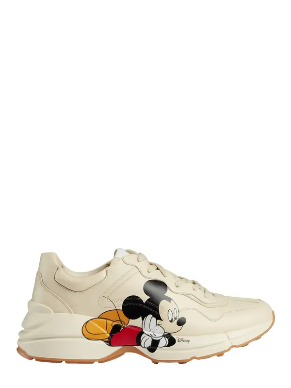 Gucci Disney X Rhyton 'mickey Mouse' Sneaker - White