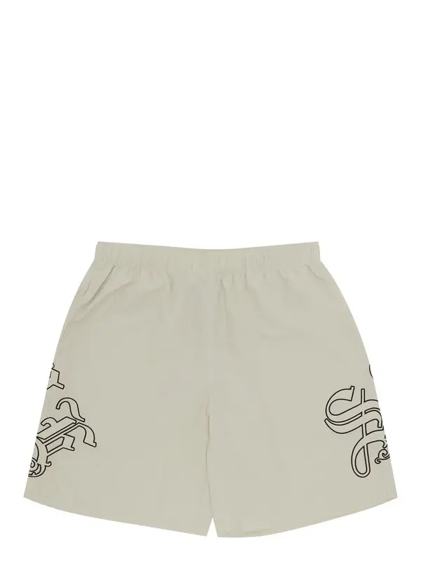 Supreme Nylon Shorts - Tan