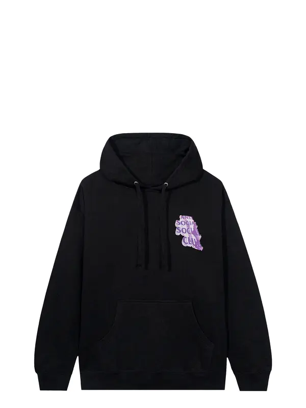 ANTI SOCIAL SOCIAL CLUB Heart As Rock Hoodie - Black