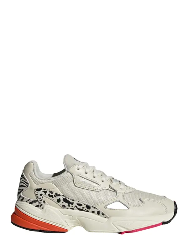 Adidas Falcon Leopard Sneakers - White