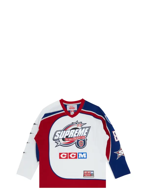 Supreme X Ccm All Stars Hockey Jersey - White