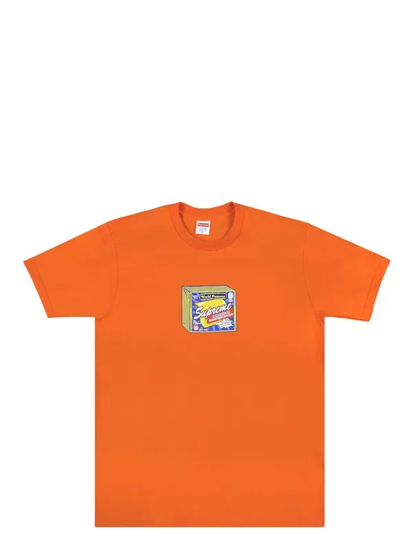 Supreme Cheese T-shirt - Orange