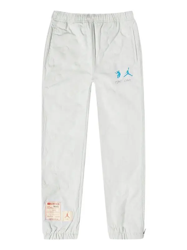 JORDAN X Union La Zip Pants - White