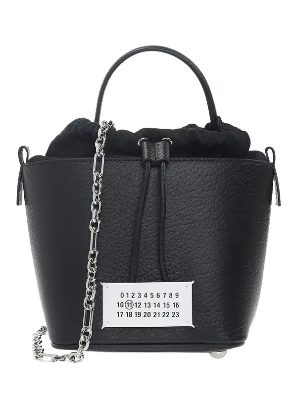 MAISON MARGIELA 5ac Bucket Bag - Black