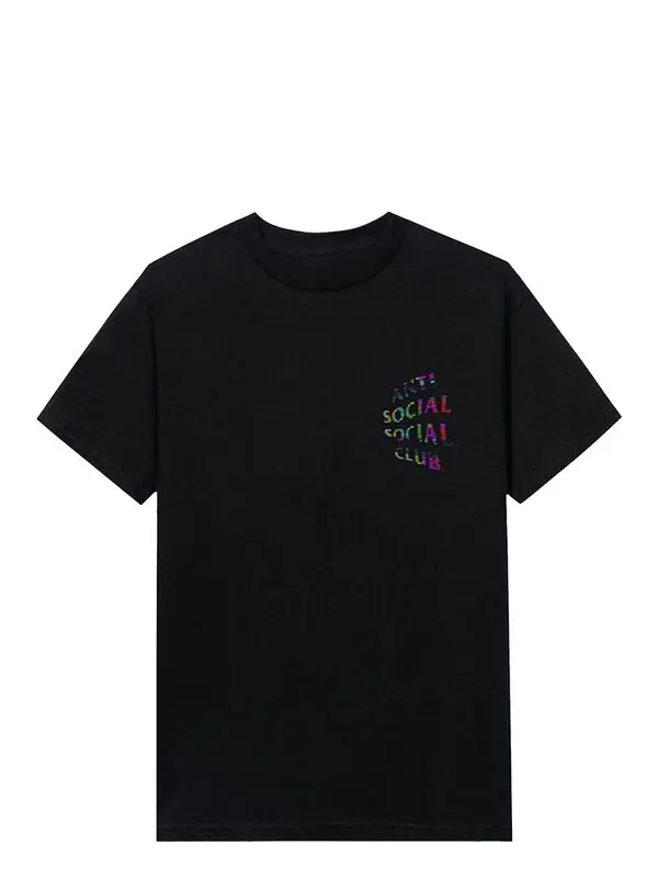ANTI SOCIAL SOCIAL CLUB Fuzzy Connection Tee - Black