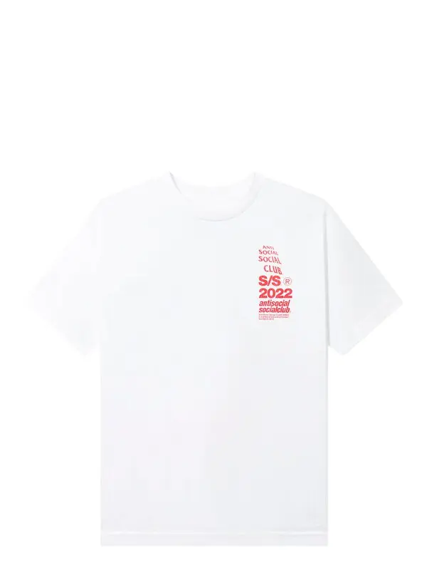 ANTI SOCIAL SOCIAL CLUB Link In Bio Tee - White