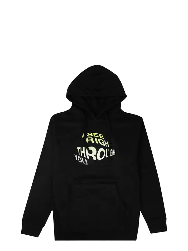 ANTI SOCIAL SOCIAL CLUB Crystal Clear Hooded Sweatshirt - Black